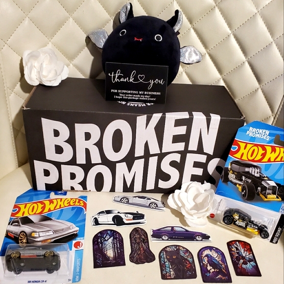 Broken Promises | Toys | Broken Promises Crx Hot Wheels Gift Bundle ...